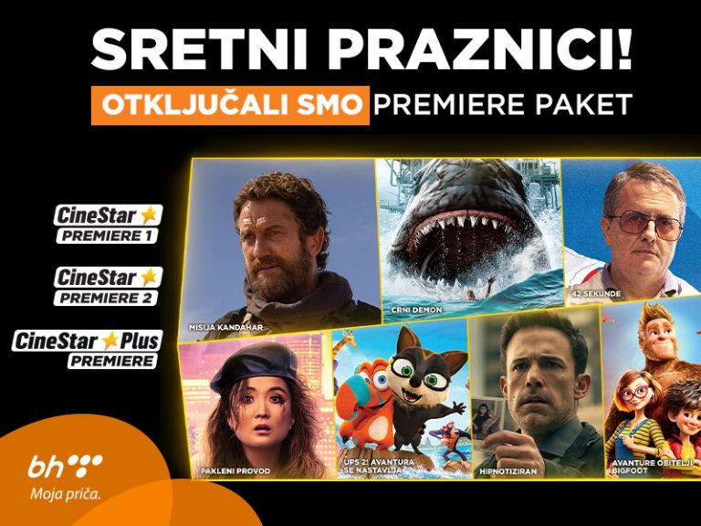 Sretni praznici uz Cinestar Premiere - BH Telecom d.d. Sarajevo