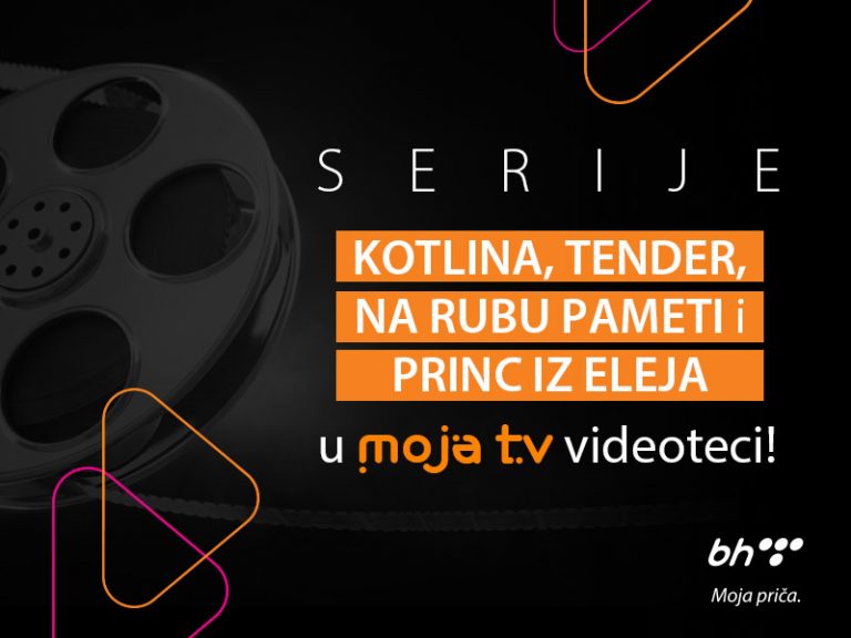 Gledajte serije „Kotlina“, „Tender“, „Na rubu pameti“ i „Princ iz Eleja“ u Moja TV videoteci ...