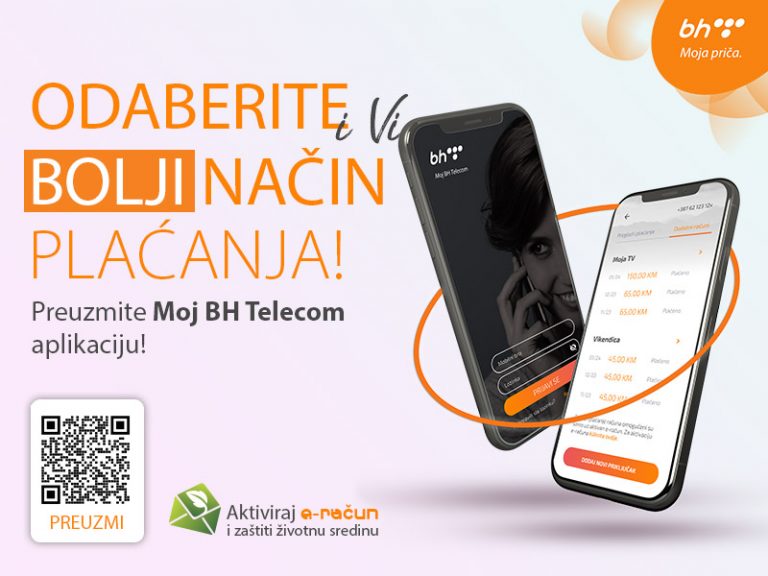 Moj BH Telecom aplikacija: Brže, jednostavnije i sigurnije plaćanje računa - BH Telecom d.d ...