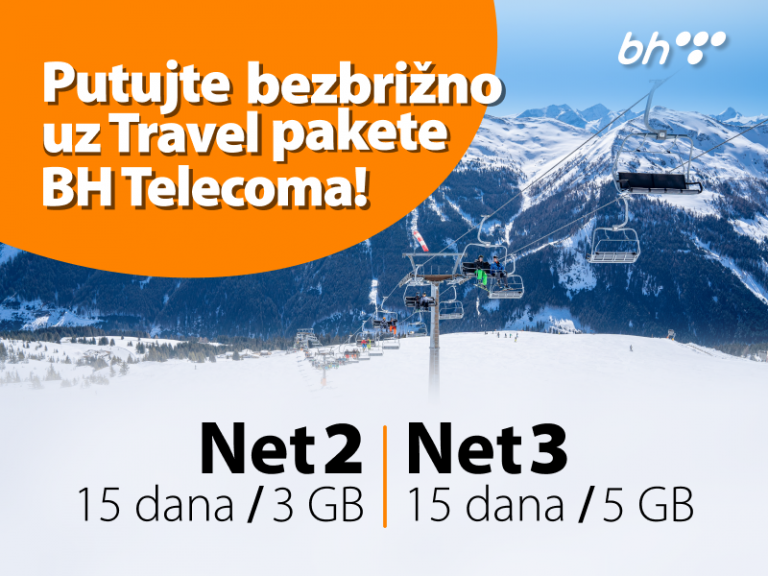 Novi Travel paketi sa još više GB dok putujete - BH Telecom d.d. Sarajevo